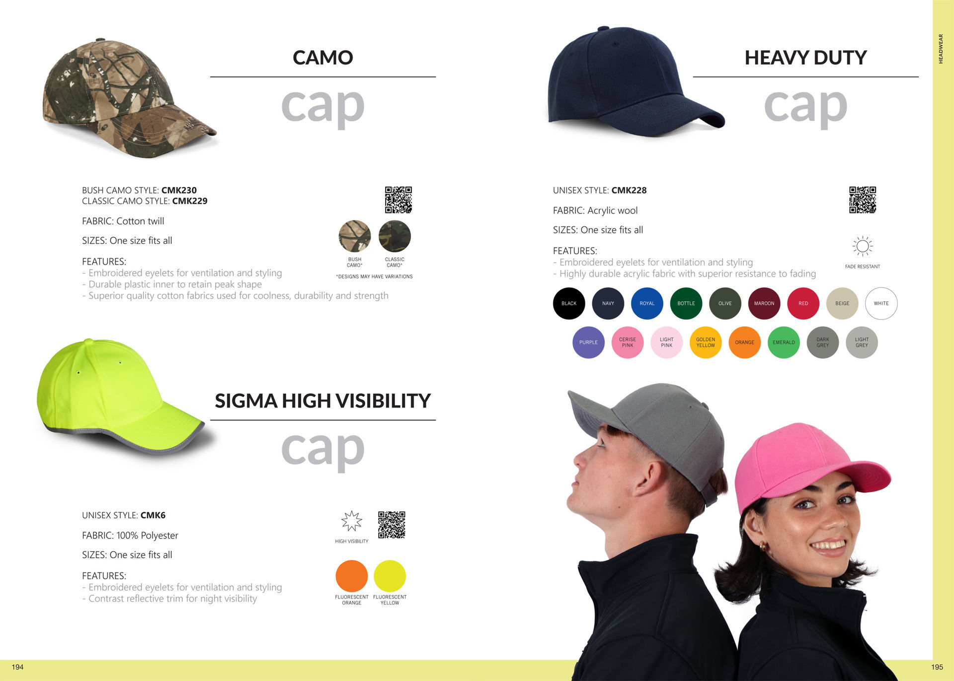 Heavy Duty Cap | Best Branding South Africa